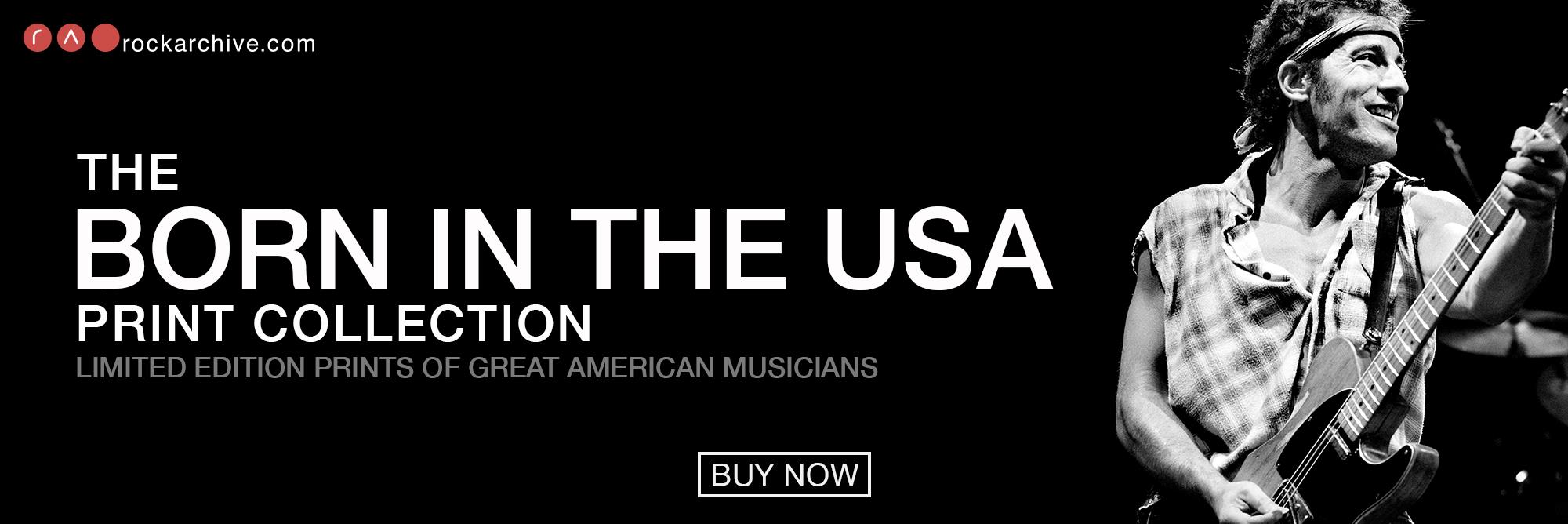 Rockarchive Limited Edition Fine Art Rock & Roll Photo Prints