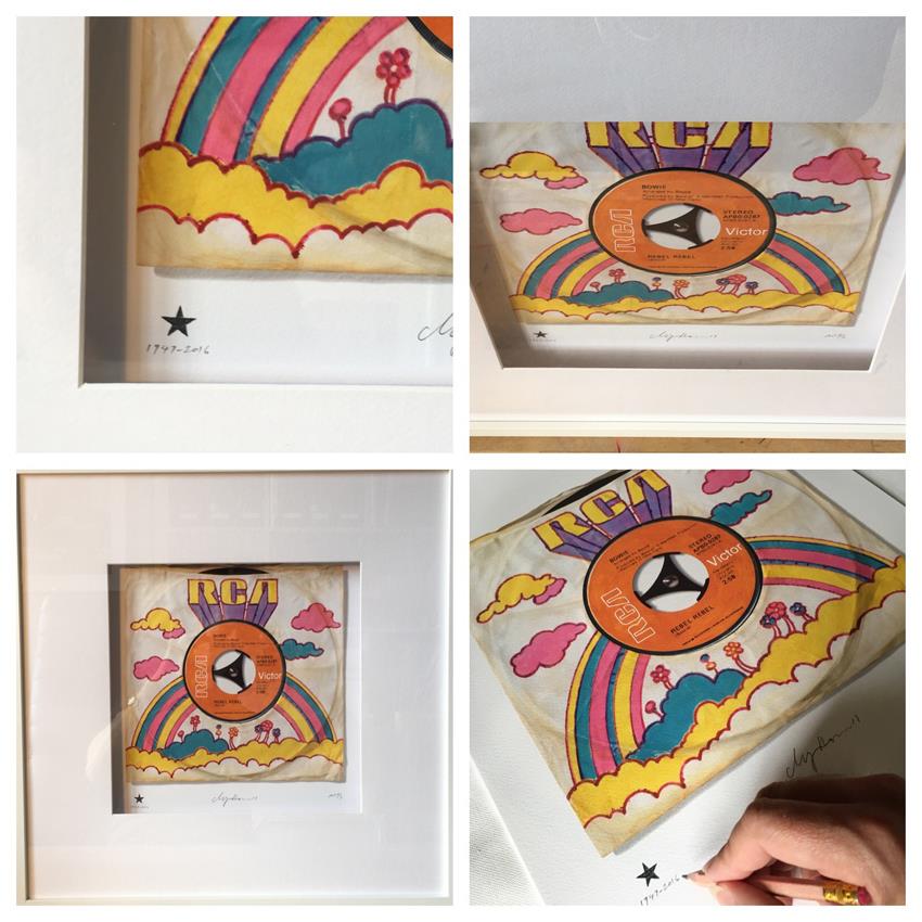 David Bowie | Rebel Rebel | Morgan Howel Framed Artist Print