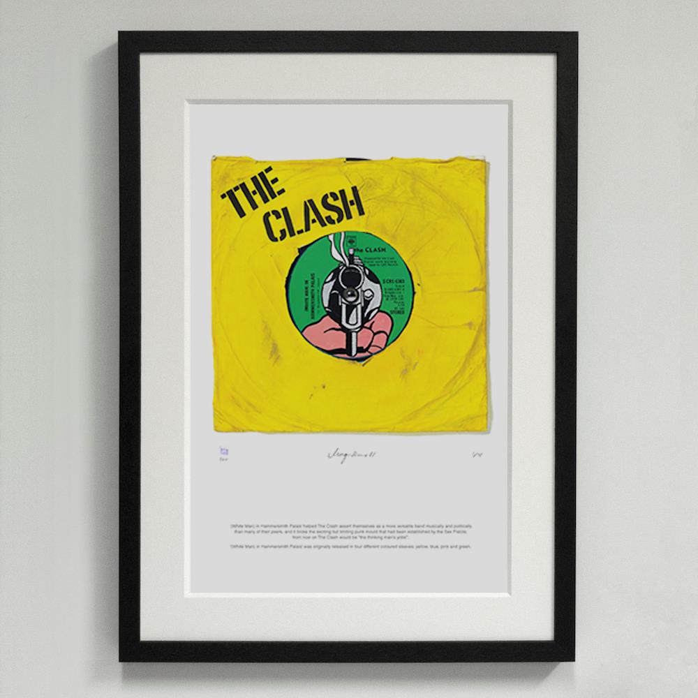 The Clash | White Man | Morgan Howell Framed Artist Print